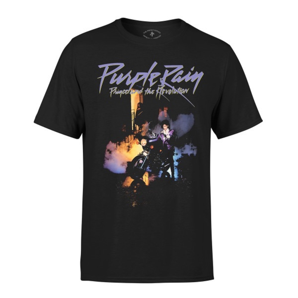 Prince Purple Rain Album Cover Graphic T-Shirt Size M… - Gem